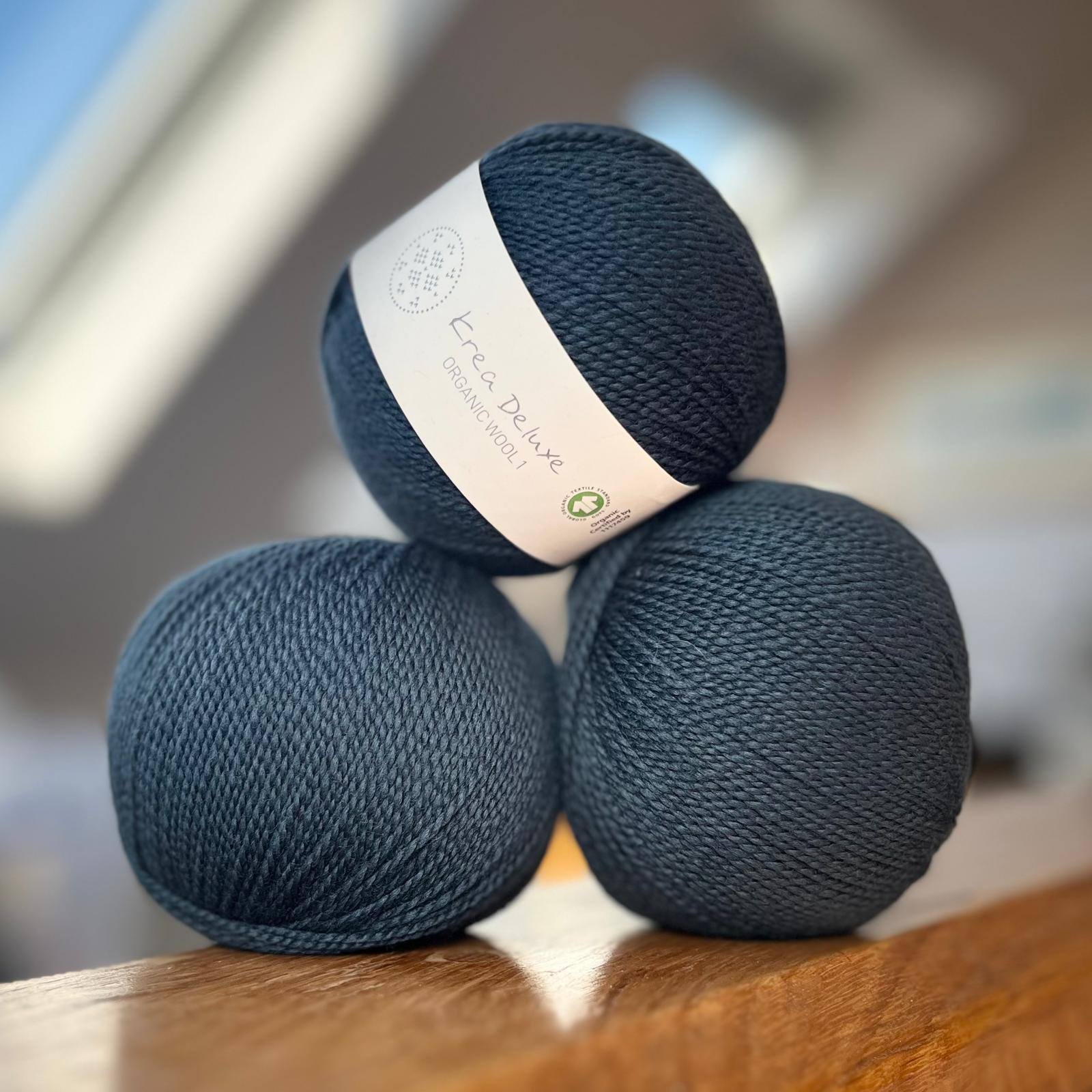 Krea Deluxe Organic Wool 1 - Fingering weight – Great British Yarns